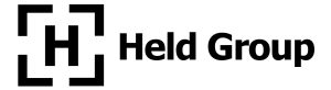 Impressum – Herzlich Willkommen bei der Held Group